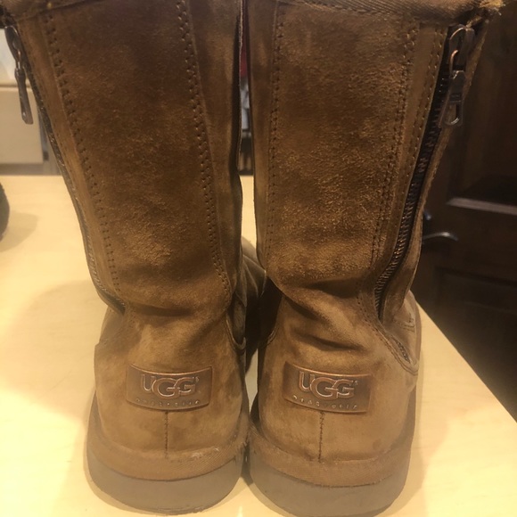 UGG | Shoes | Uggs Zipper Mid Rise Boots | Poshmark